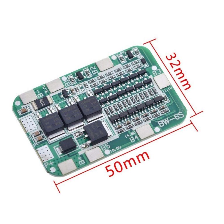 5 BMS pcb for lithium battery pack - BRAVA